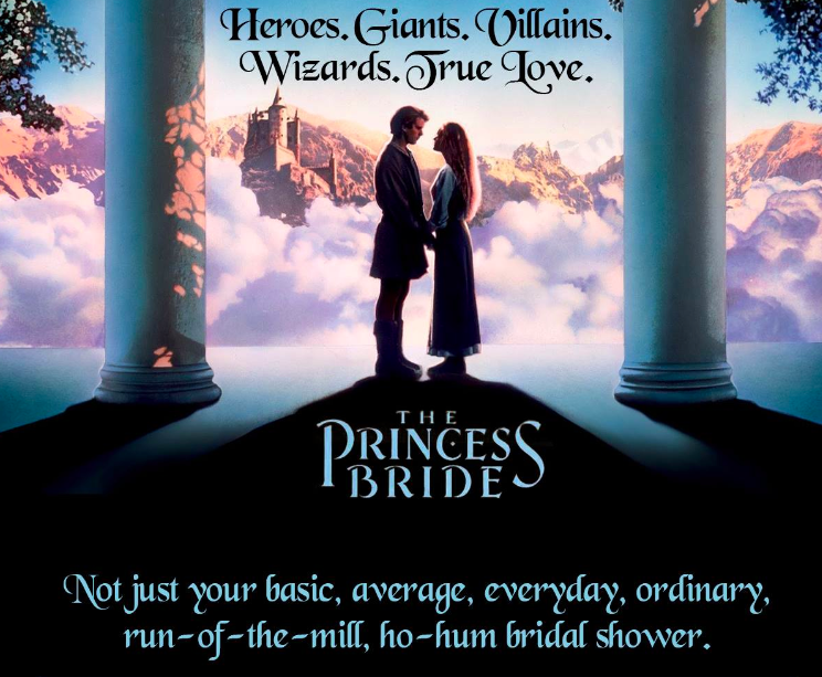 A “Princess Bride” Bridal Shower – Little Pleasures in a Big City